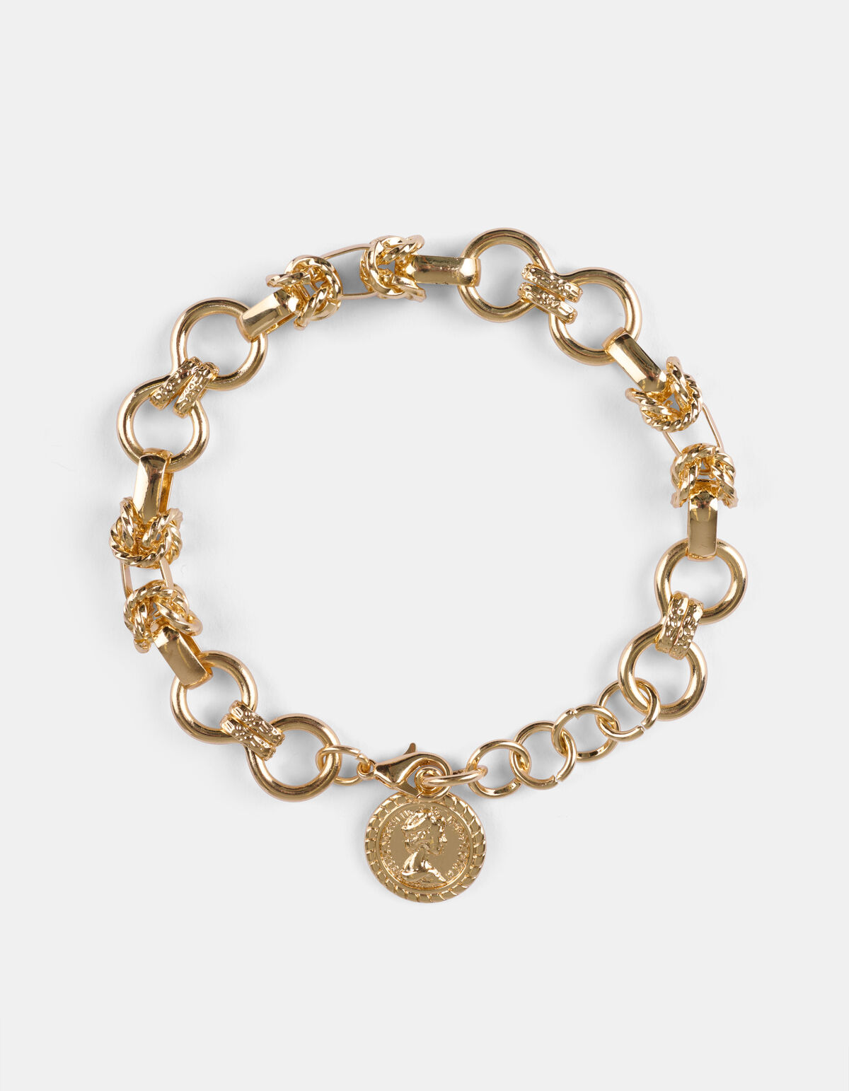 Big Golden Armband | Shoeby