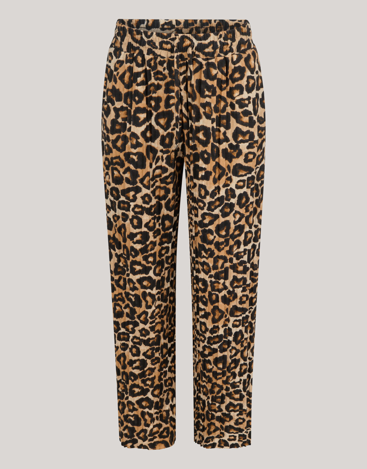 Leopard Plissé Broek | Shoeby
