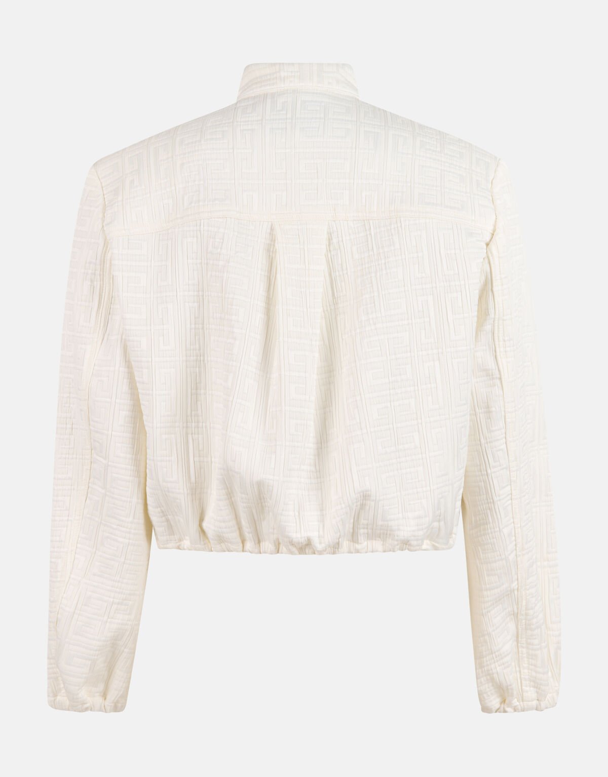 Meander Jacquard Bomber Gebroken Wit | Shoeby