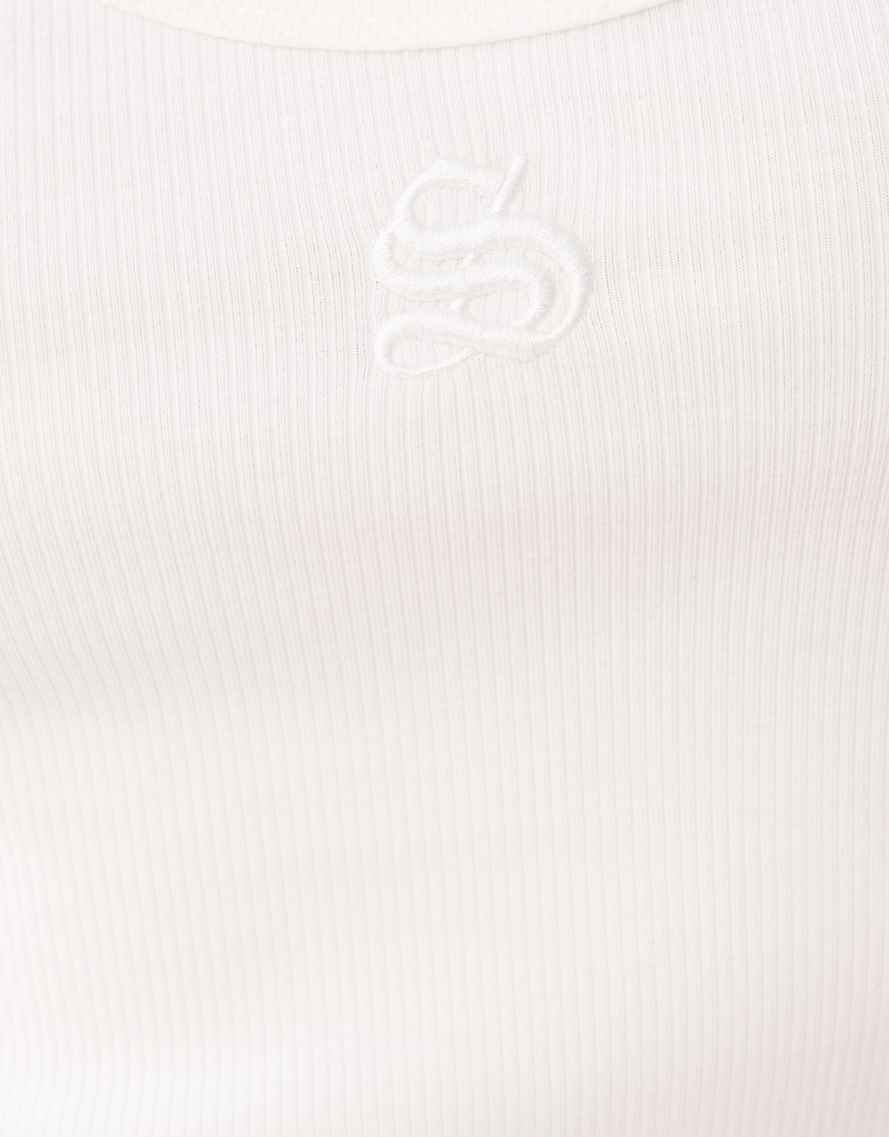 Shoeby Logo Tanktop Wit | Shoeby