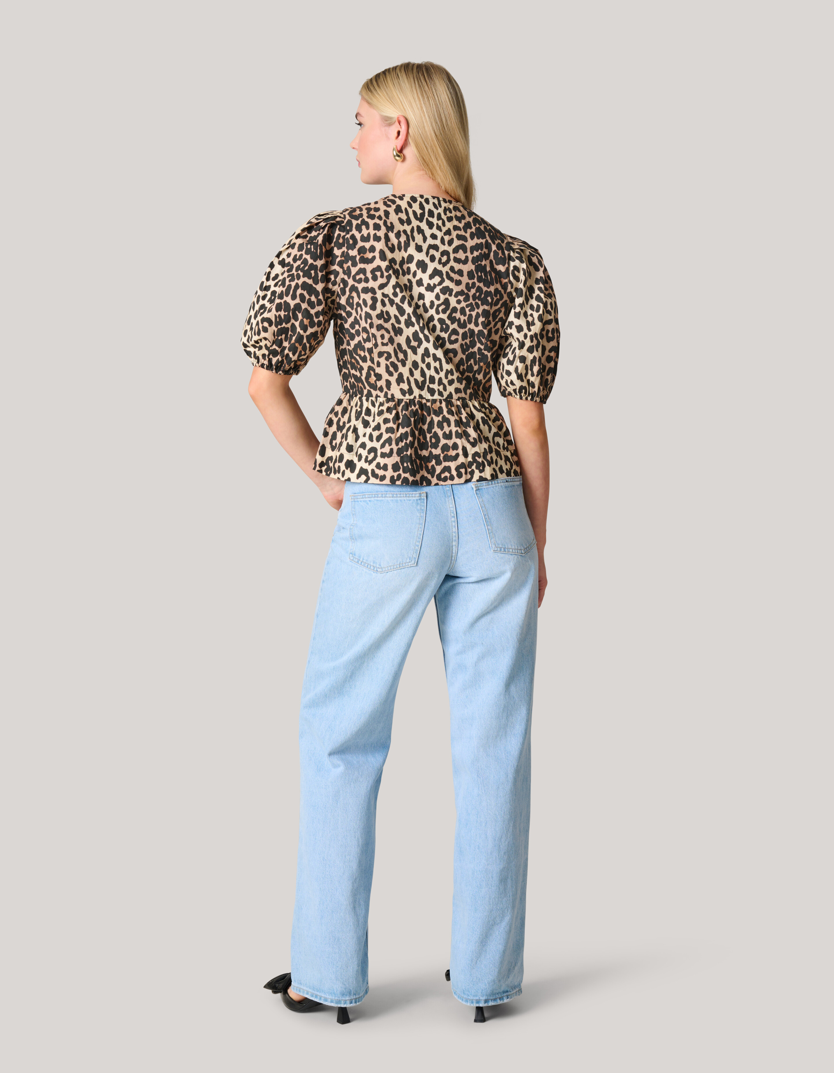 Leopard Strik Top | Shoeby